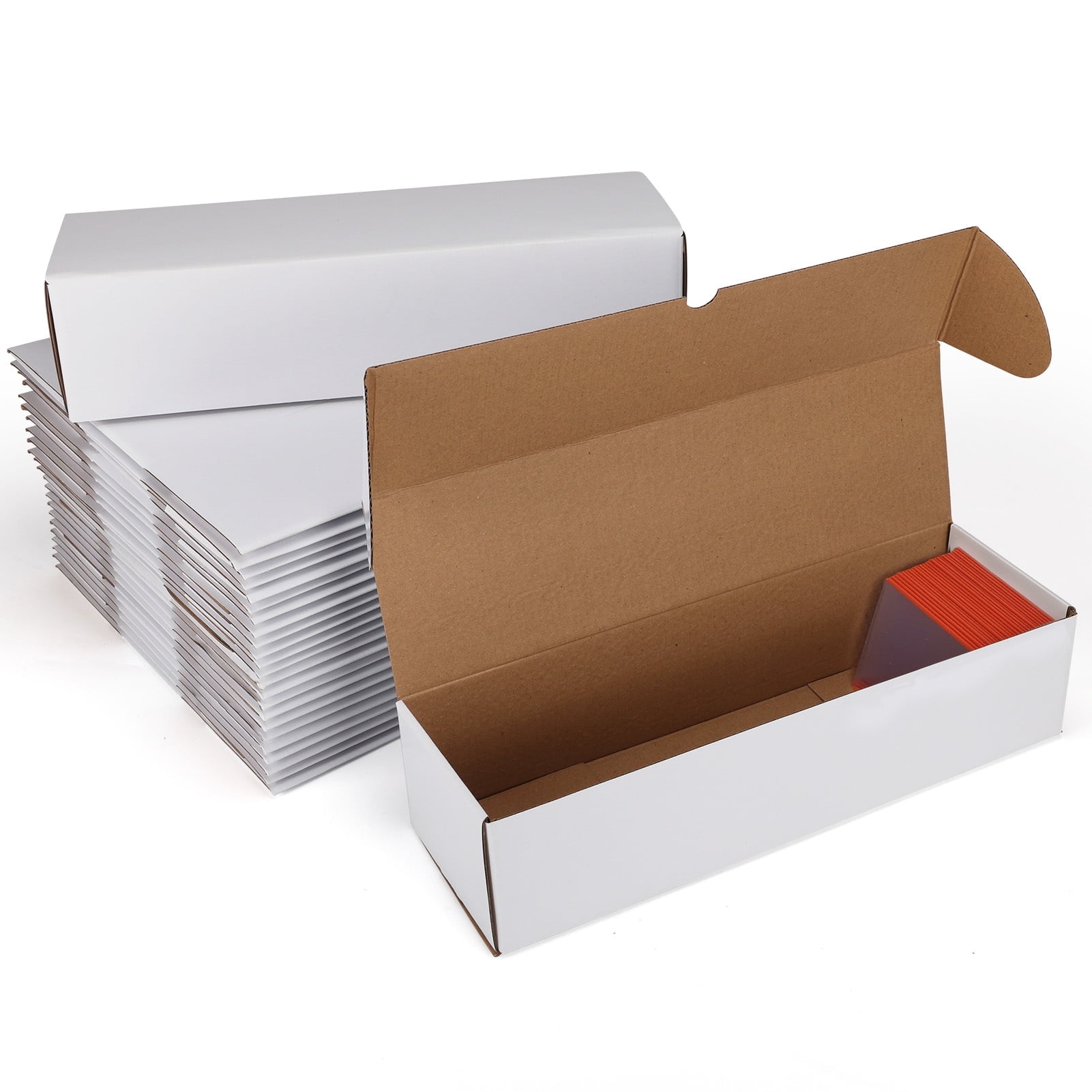 25 Packs 14.6x4.4x3.4 Shipping Boxes, Gift Cardboard Boxes for Shipping ...