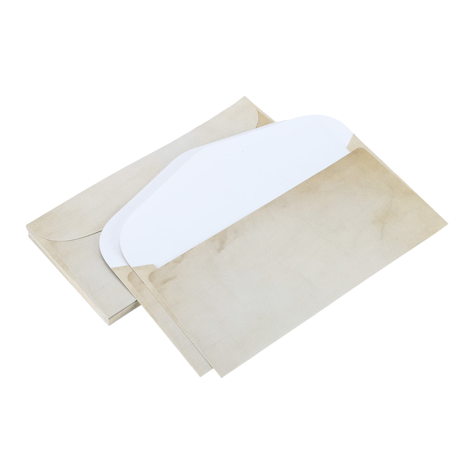25 Packs Envelopes Vintage Stationery Aged Paper Khaki Stationery Old ...