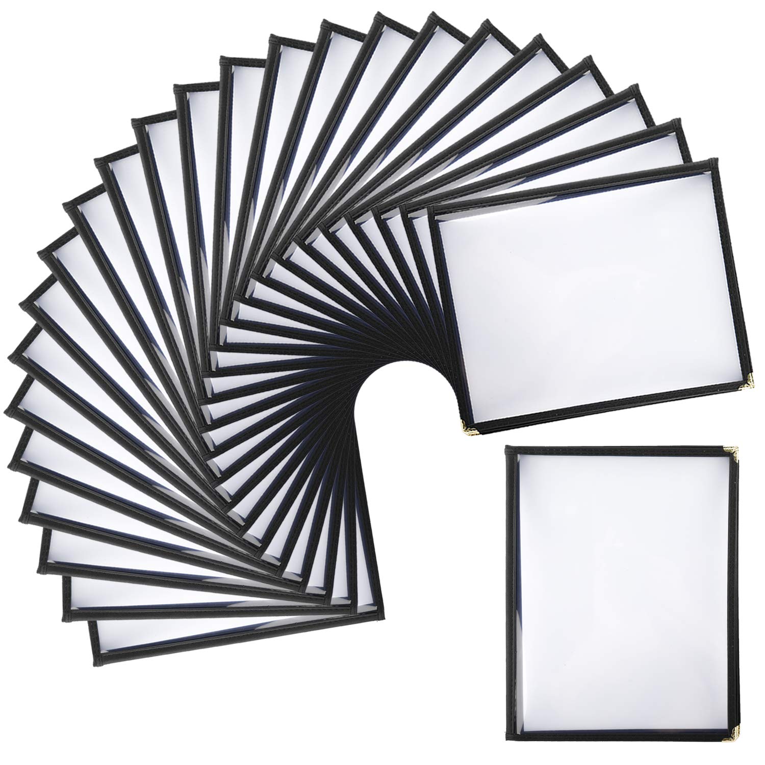 25 Packs Triple Fold Menu Covers 3 Page 6 View Golden Corner Restaurant ...