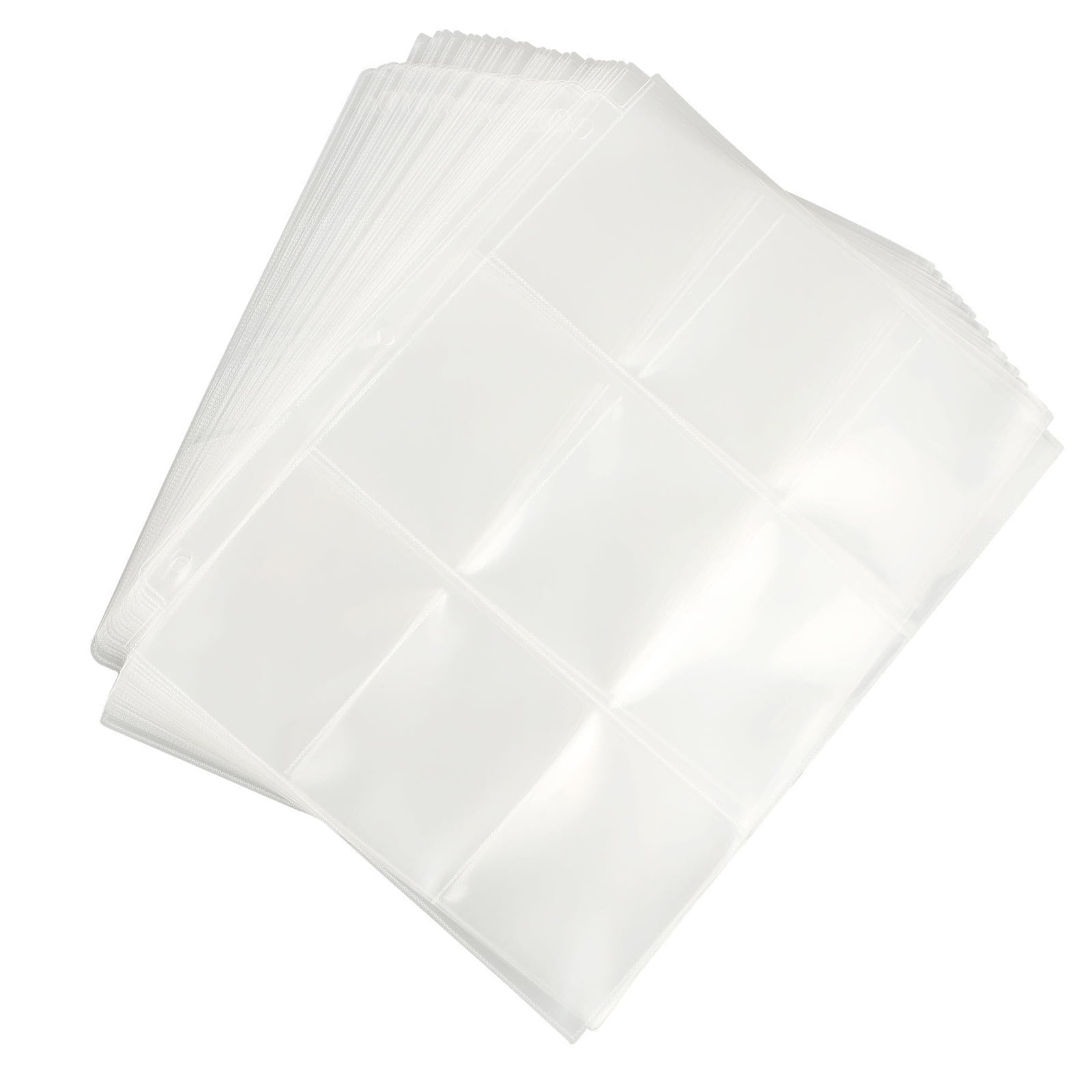 25 PagescCard Sleeves Collector Binder Album Holder Sheets for Pokemon ...