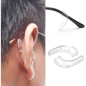 Eyeglasses Ear Hooks and Straps for Comfortable Fit and Security