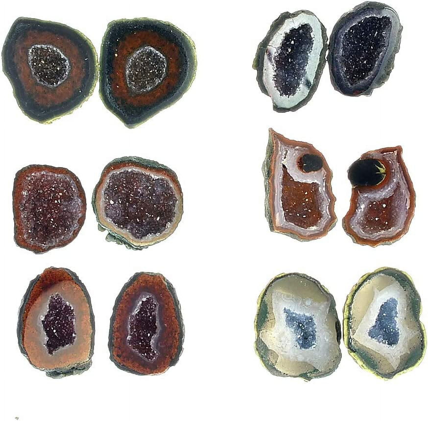 25 Pairs of Mexican Tabasco Geodes - Avg 1/4" to 1/2" - Beautiful ...