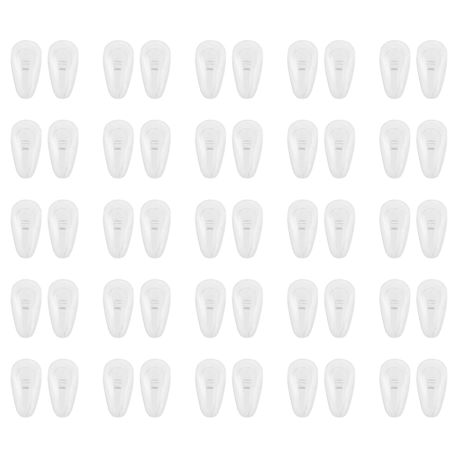 25 Pairs Of Eyeglasses Nose Pads Anti Slip Glasses Nose Pads Air Chamber Nose Pads