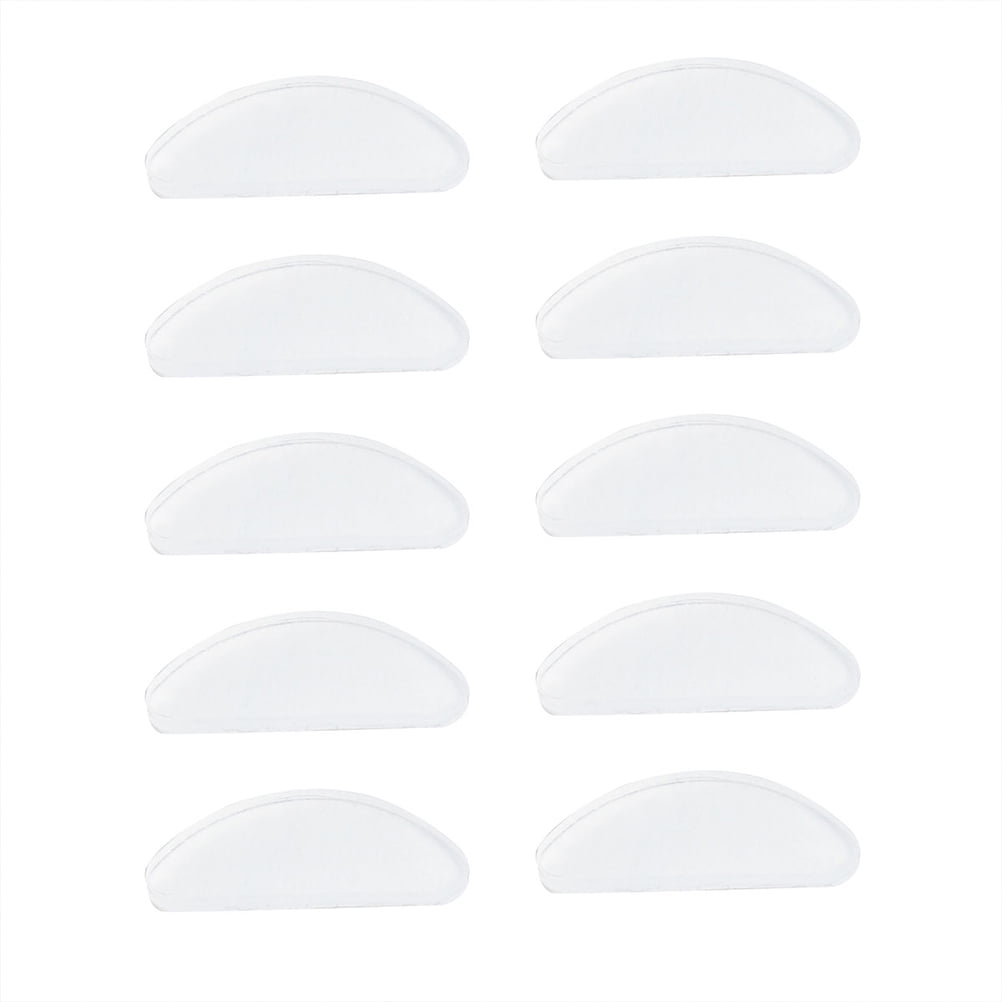 25 Pairs Of Eyeglasses Nose Pads Glasses Adhesive Silicone Nose Pads Non Slip Thin Nosepads For