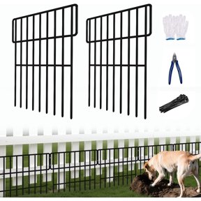 Dig Defence Original Gate Plate with 2 Fence Panels 4 Pk Dog Digging ...