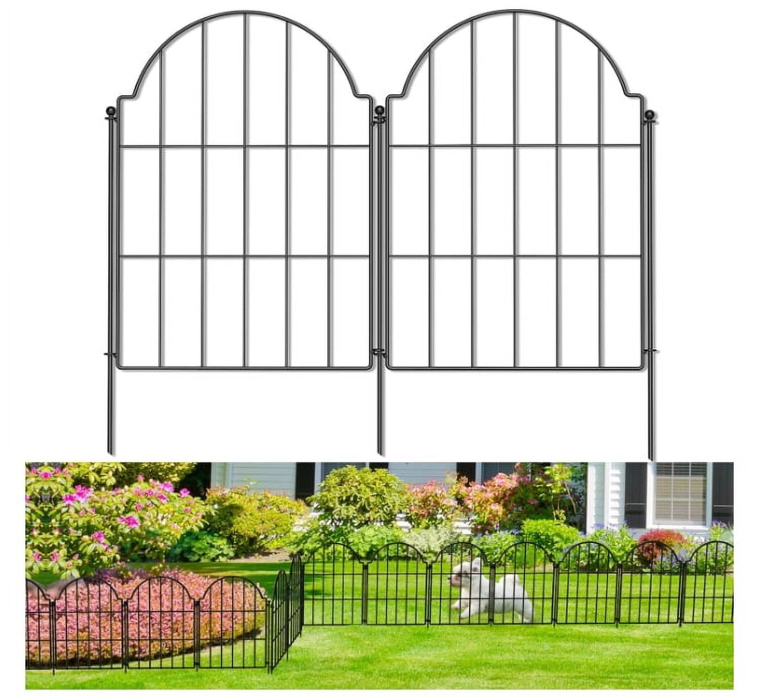 25 Panels Collapsible Garden Fence - Walmart.com