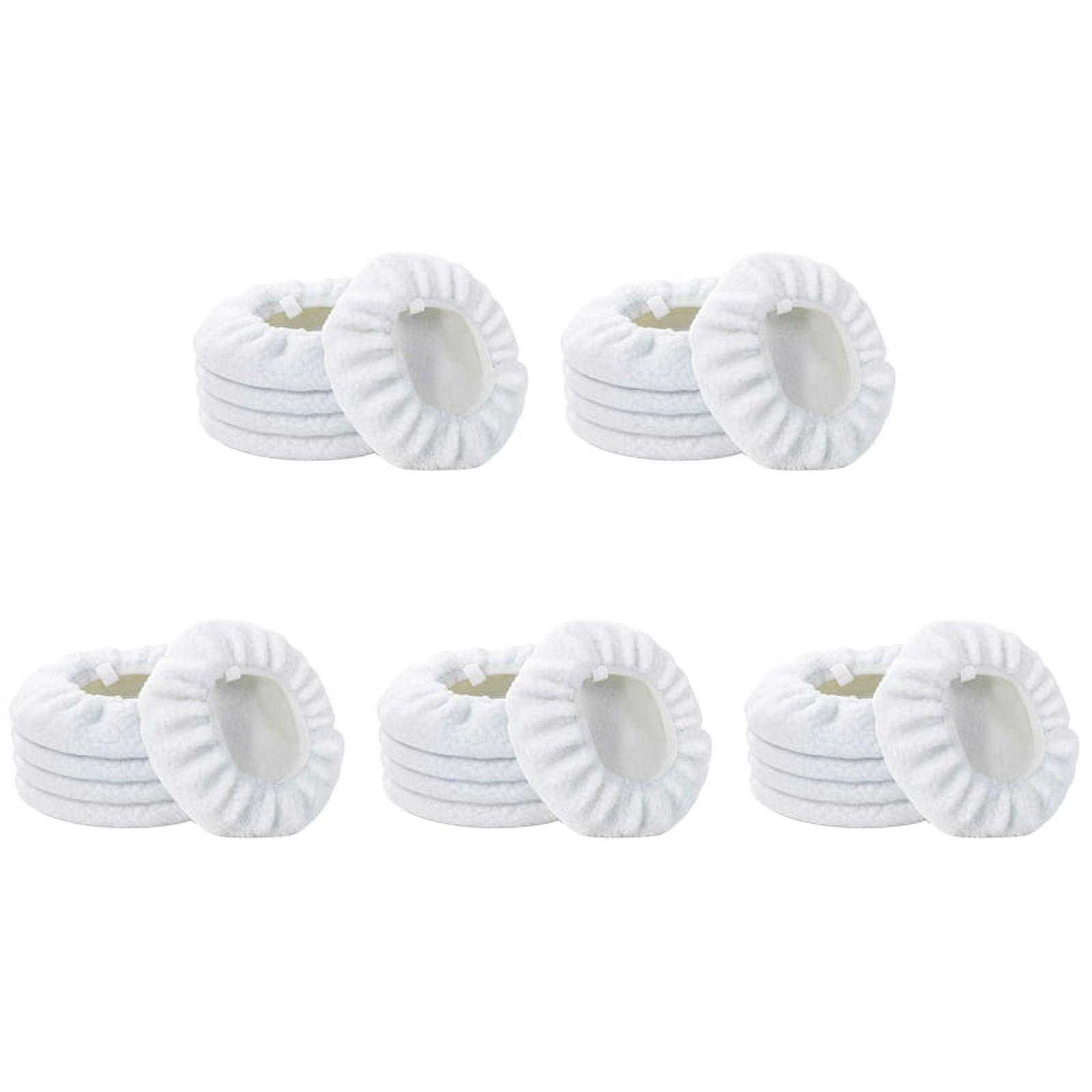 25 Pcs 10 INCH Bonnet Polisher Polish Pad Polishing Buffling Car Buffer ...