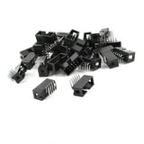 25 Pcs 2x5 Pin 10P 90 Degree PCB Mounting Connector Cable IDC Pin ...