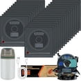 25 Pcs 3D Filament Vacuum Storage Bags Kit with 5 Sealing Clip and ...