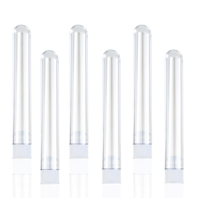 25 Pcs 5ml Test Tubes Transparent Tubes Glass Test Tubes Glass ...