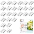 25 Pcs Acrylic Card Holders,1.2 Inch Name Card Holder Stands,Clear ...