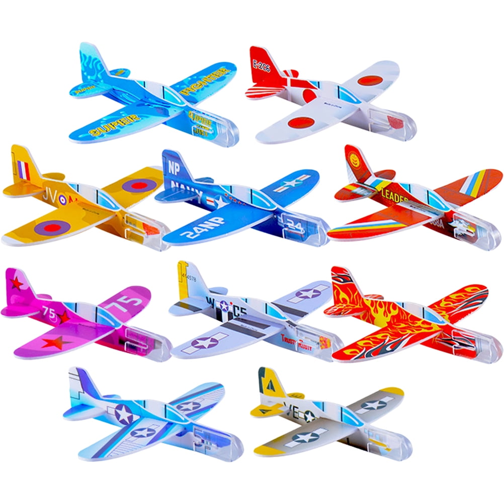 25 Pcs Airplane Model Glider Aircraft Toy Childrens Toys Outdoor Kids ...