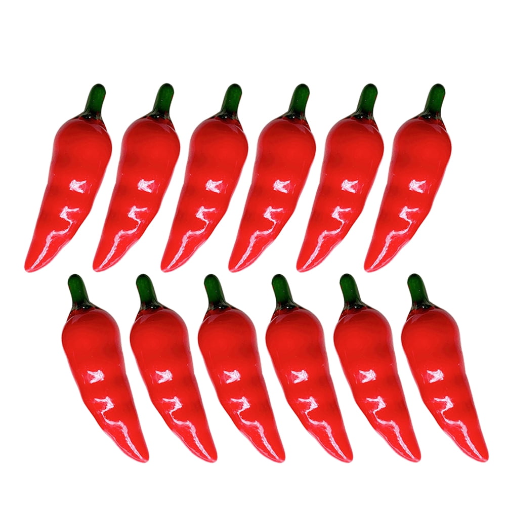 25 Pcs Artificial Pepper Vegetables Mini Peppers Fake Chili Peppers ... 25 Pcs Artificial Pepper Vegetables Mini Peppers Fake Chili Peppers ...