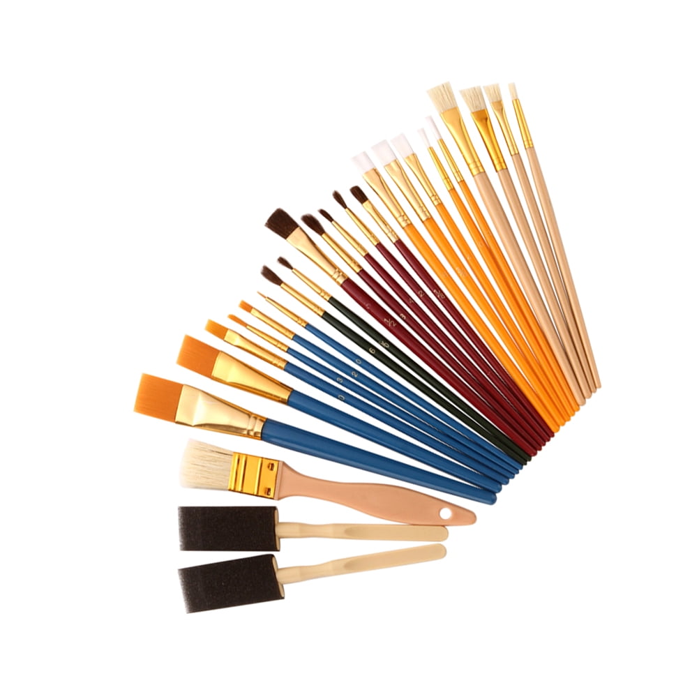STRANDCHIC Premium Multi-Function Oil Painting Brush Set Assorted Color ...