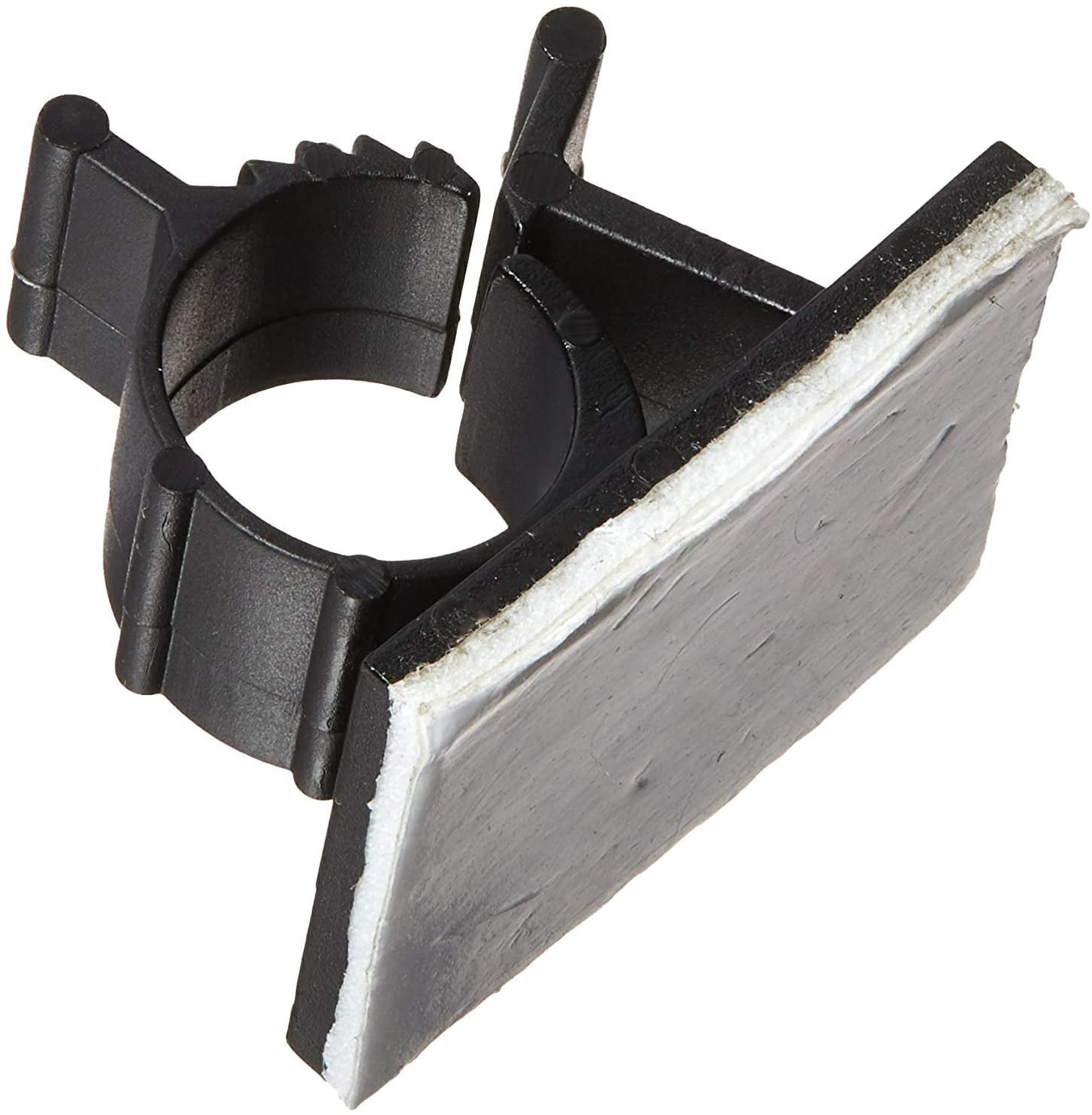 25 Pcs Black Adhesive Backed Nylon Wire Adjustable Cable Clips Clamps ...