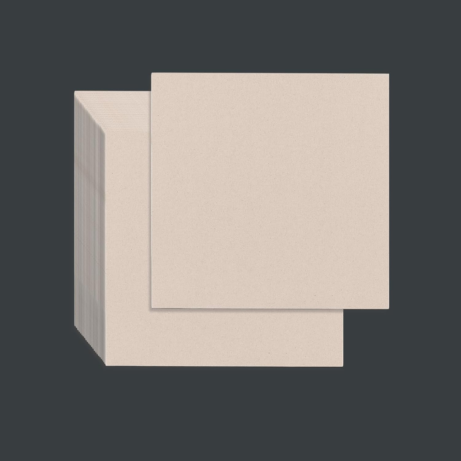 25 Pcs Book Board, Binder Board, Cover Board, Heavy Duty Chipboard for ...