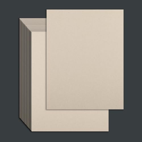 25 Pcs Book Board, Binder Board, Cover Board, Heavy Duty Chipboard for ...