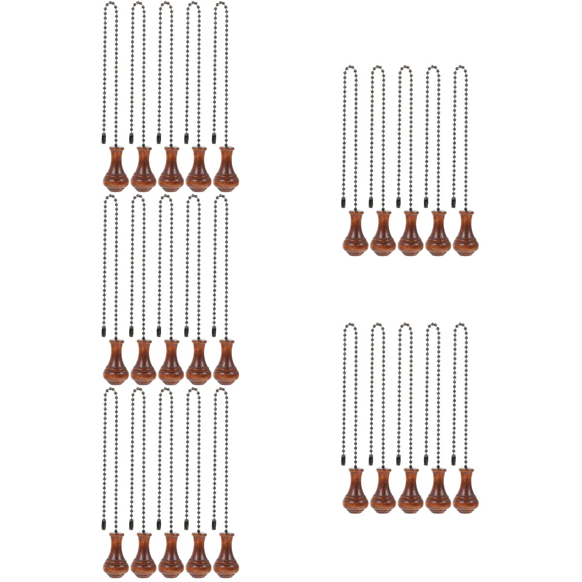 25 Pcs Ceiling Fan Light Decoration Chain Pull for Fixtures Pendant ...
