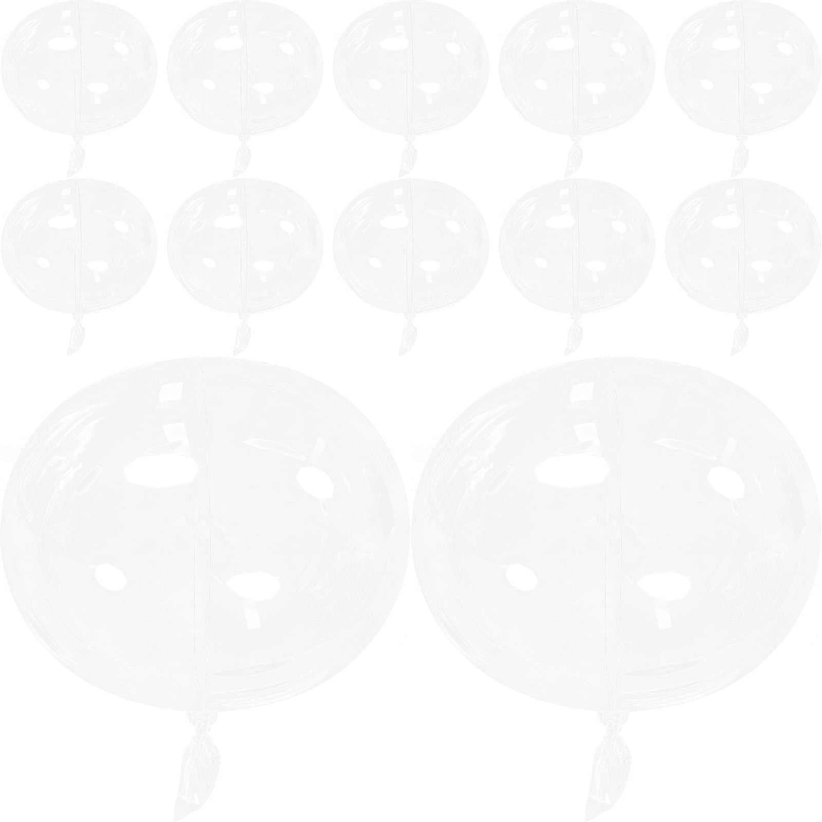 OHOIOLLA Bouquet Wrapping Balloons Clear for Party Decoration 25Pcs ...