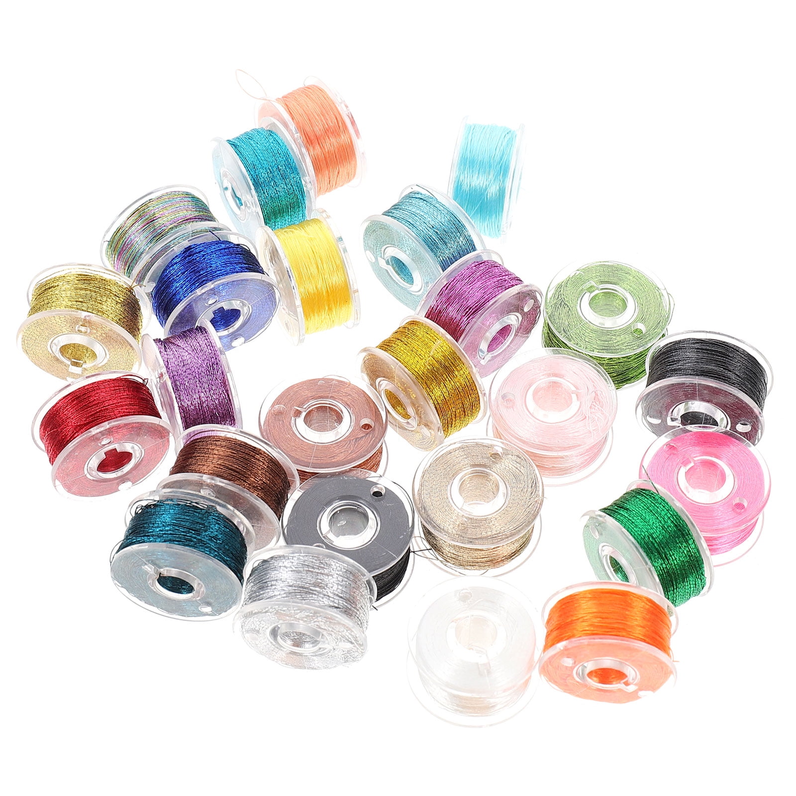 25 Pcs Colorful Sewing Thread Cross Stitch Accessories Embroidery for ...