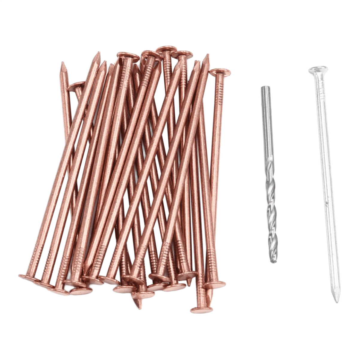 25 Pcs Copper Nails to Killing Trees,3.5 Inch Pure Bulk,Stump Removal ...