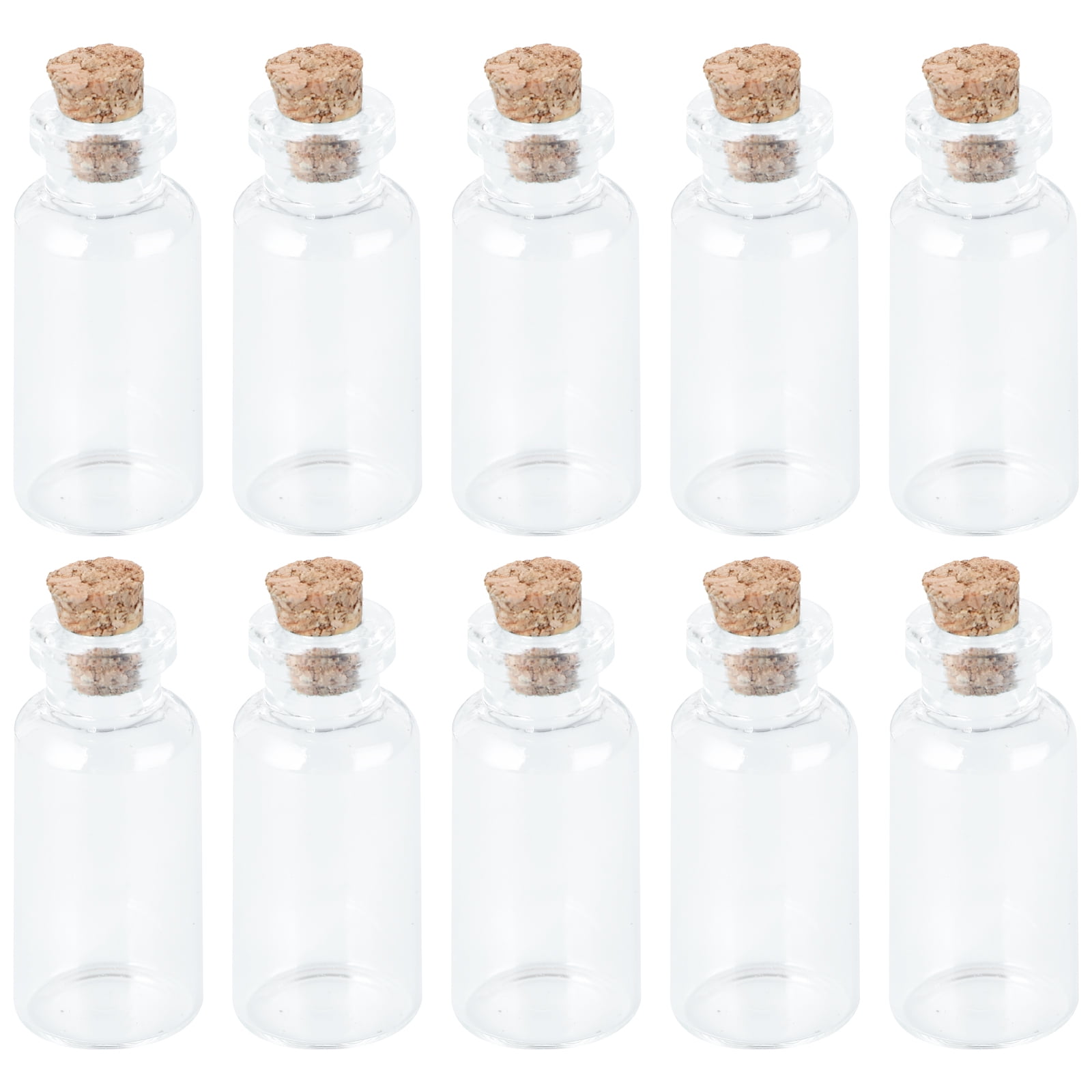 25 Pcs Corks Glass Wish Jar Wishing Bottles Mini Cork Bottles Craft ...