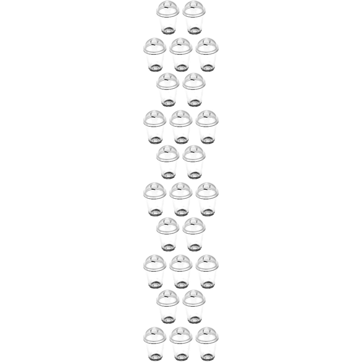 25 Pcs Cup Model Clear Coffee Mug Mini Coffee Cups Miniature Cups Tiny ...