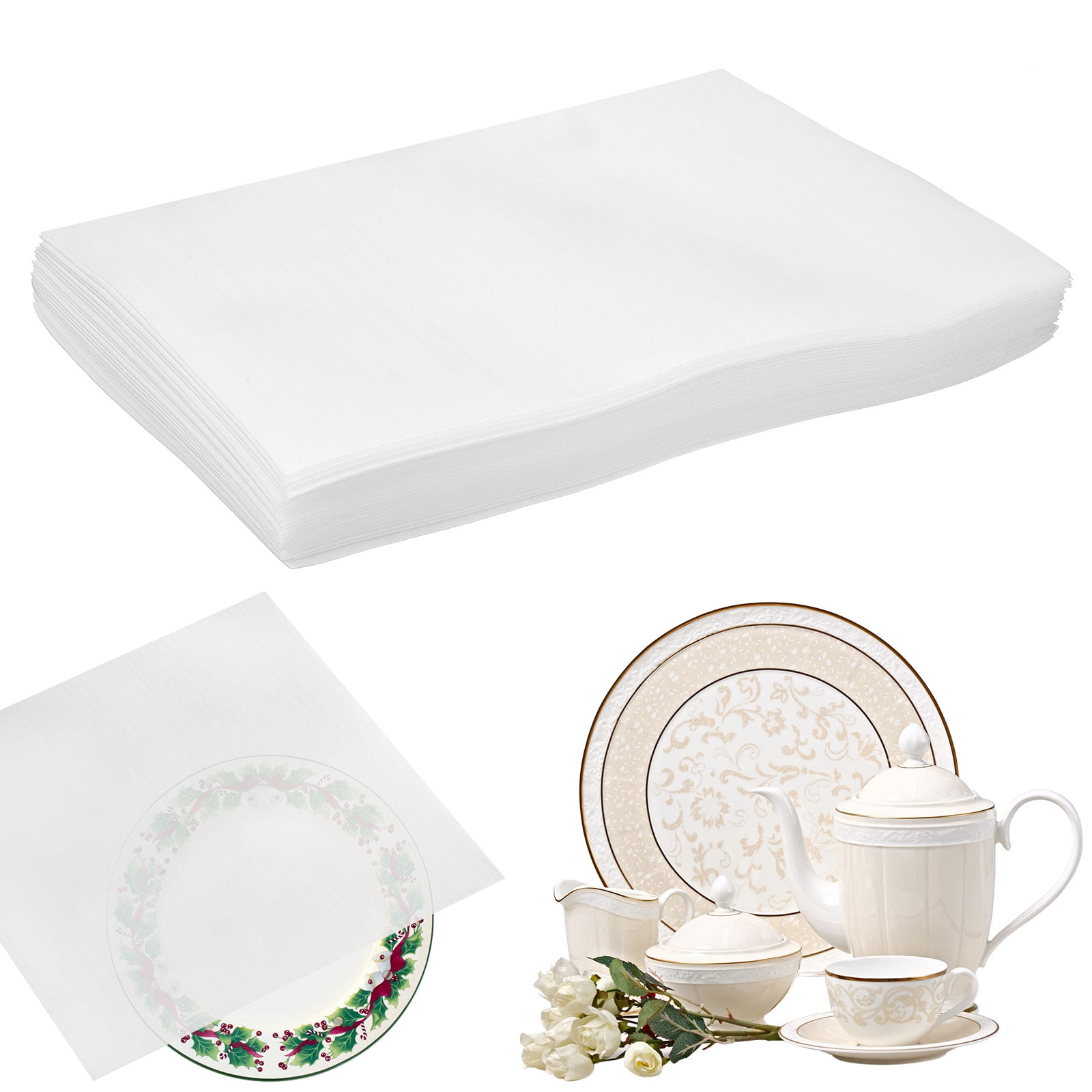 25 Pcs Cushion Foam Pouches, 7" x 7" Cushioning Packing Supplies ...