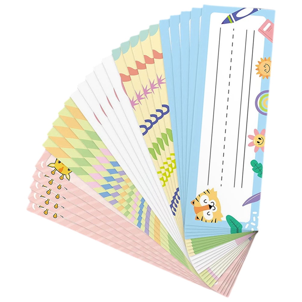 25 Pcs Desk Nameplates for Classroom Tag Holders Desks Student Primary ...