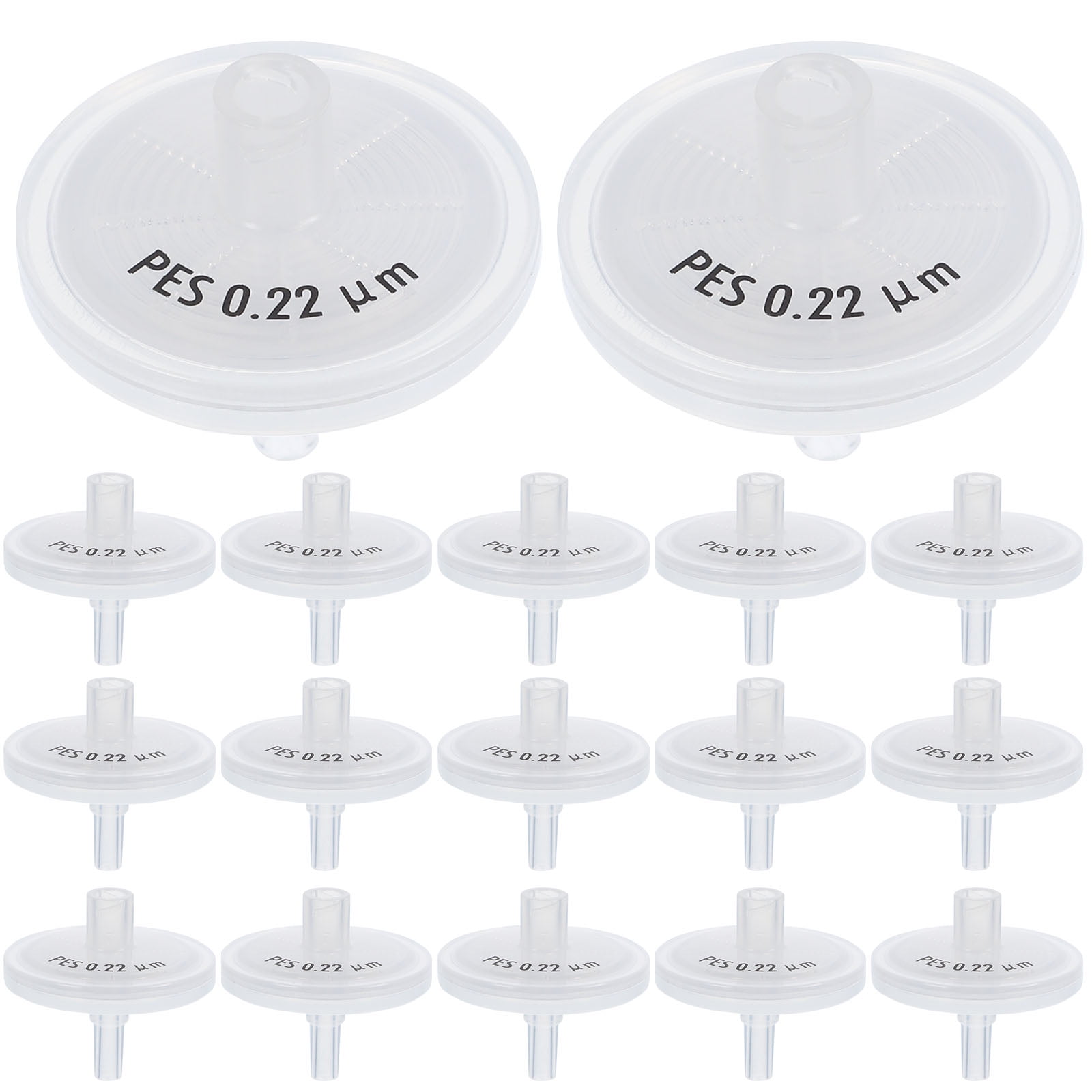 25 Pcs Disposable Syringe Filter Hydrophilic Syringe Filter Equipment ...