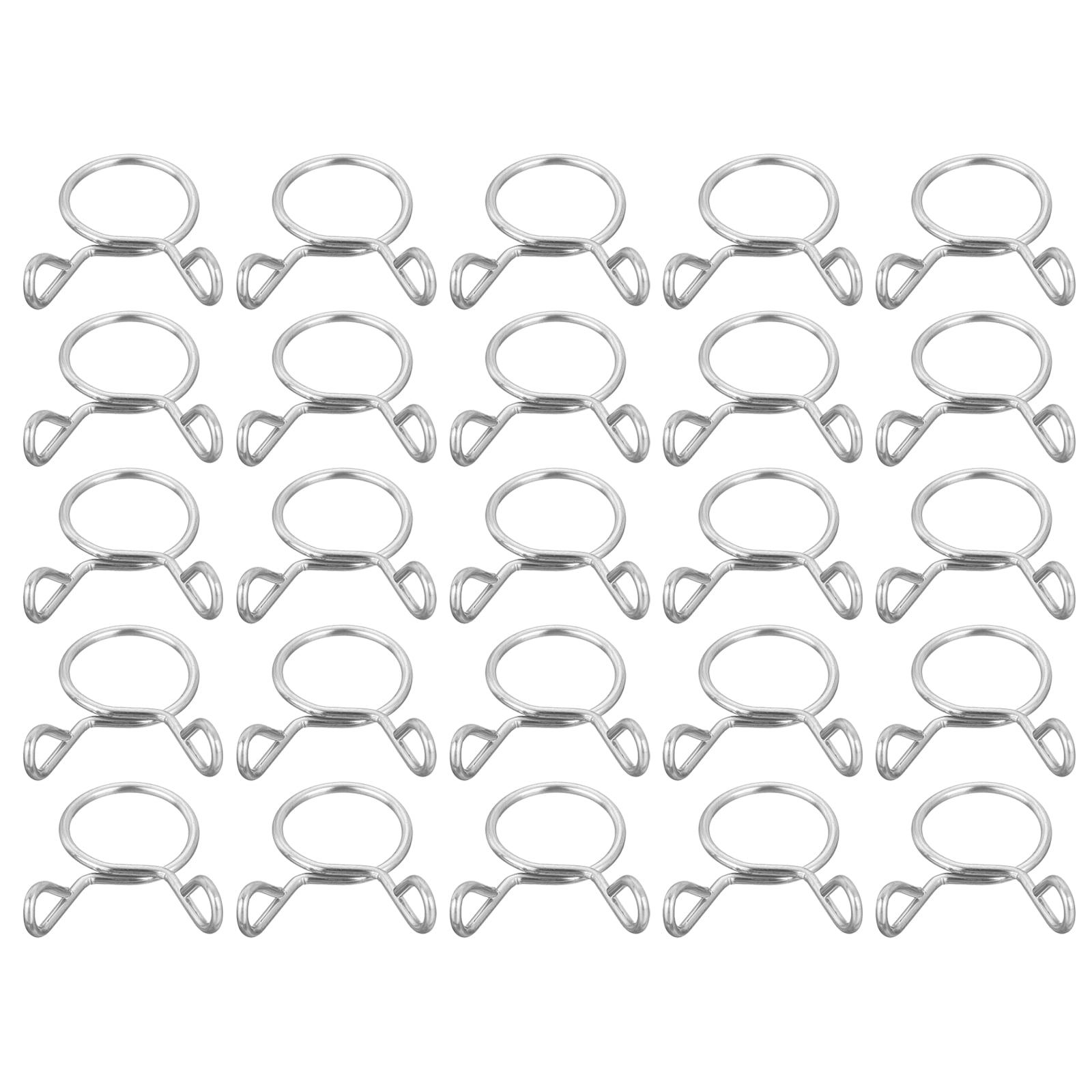 25 Pcs Fuel Line Hose Tubing Spring Clips 12mm Water Pipe Spring Clip ...