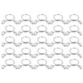 25 Pcs Fuel Line Hose Tubing Spring Clips 14mm Water Pipe Spring Clip ...