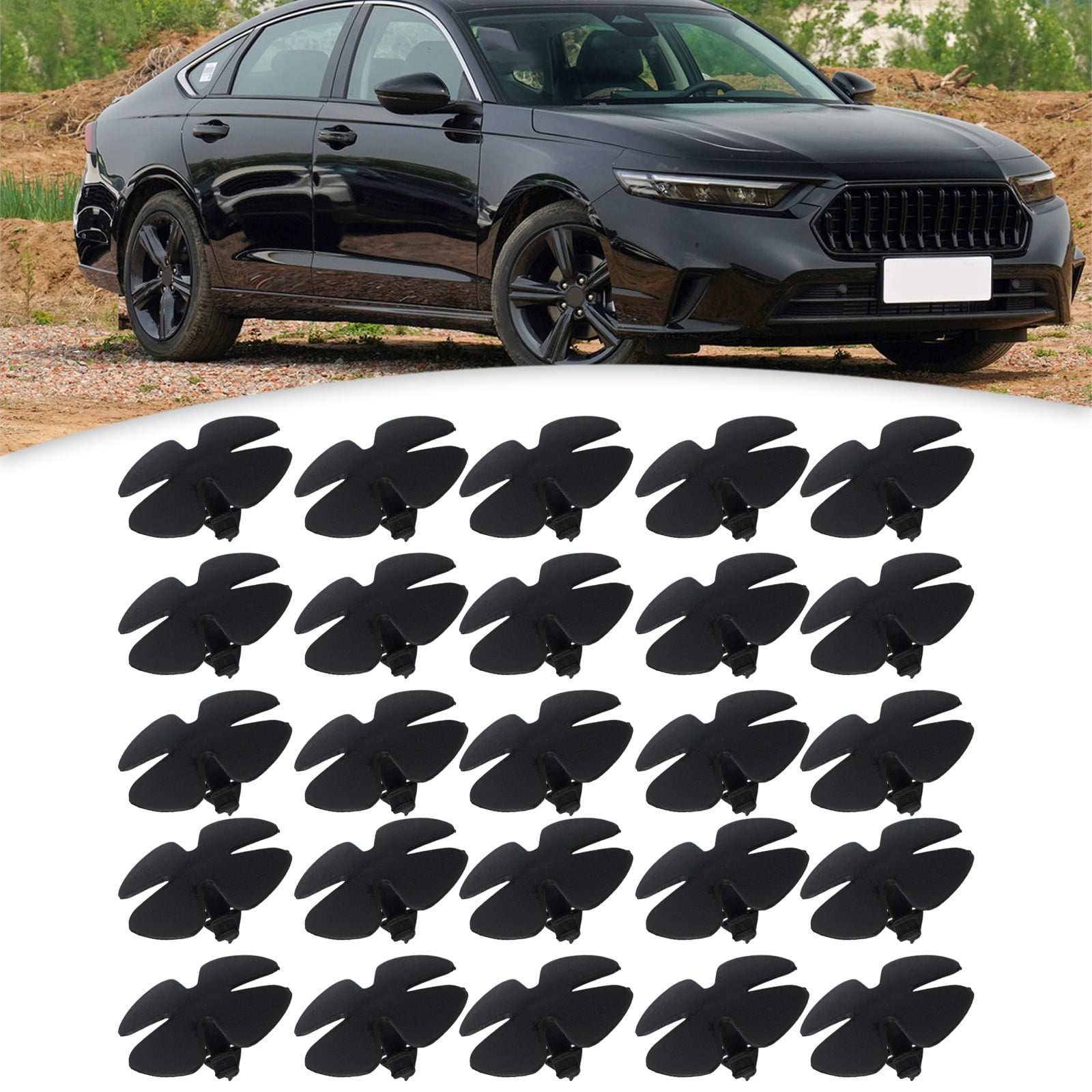 25 Pcs Hood Insulation Retainers Fasteners Clip for 91501-Swa-003 ...