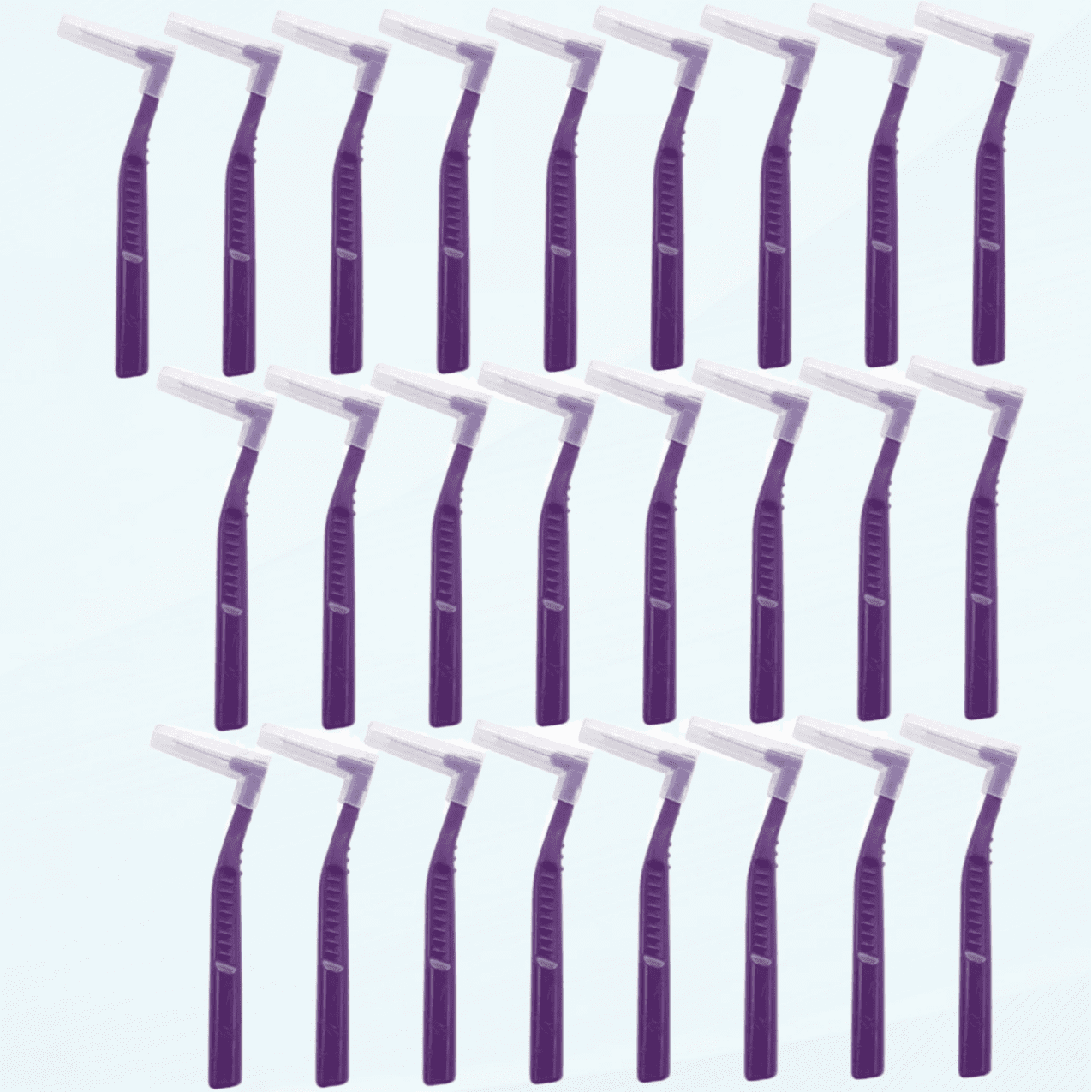 25 Pcs Interdental Angle Brushes,Reusable Dental Cleaners,Oral Dental ...