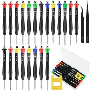25 Pcs Magnetic Screwdriver Set Handheld Micro Screwdriver Kit Metric ...