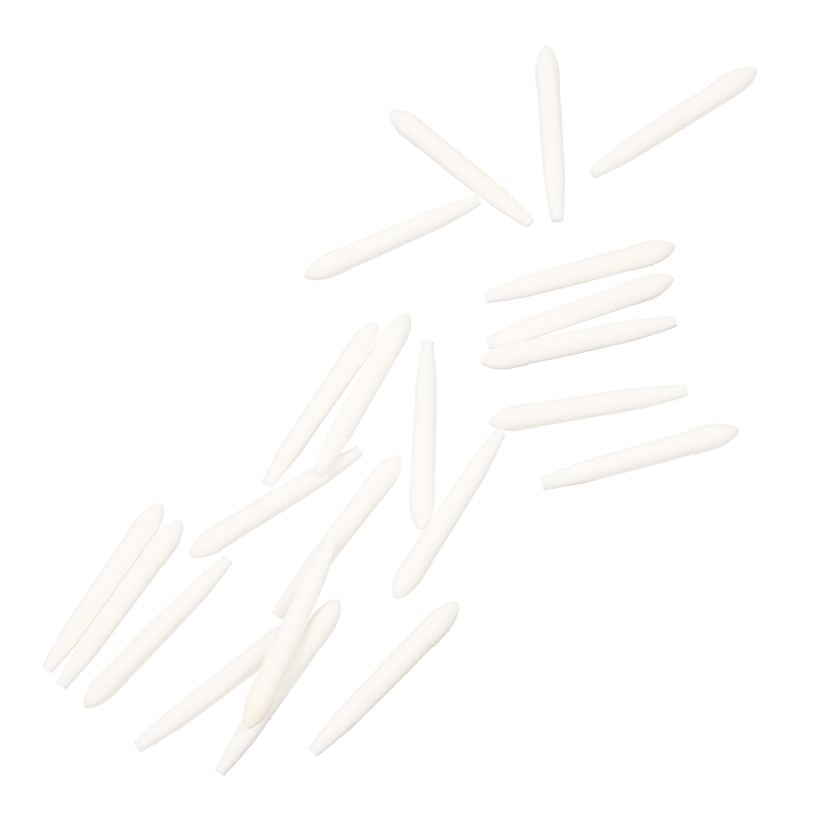 HOMEMAXS Round Tip Paint Pen Nibs Fiber for Professionals 25Pcs 1.57X0 ...