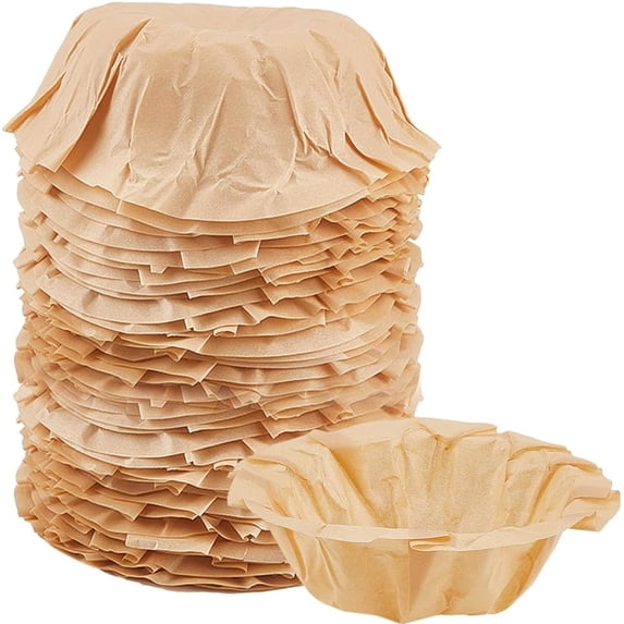25 Pcs Mini Fluted Tube Pan Liner Disposable Paper Cake Pan Liners ...