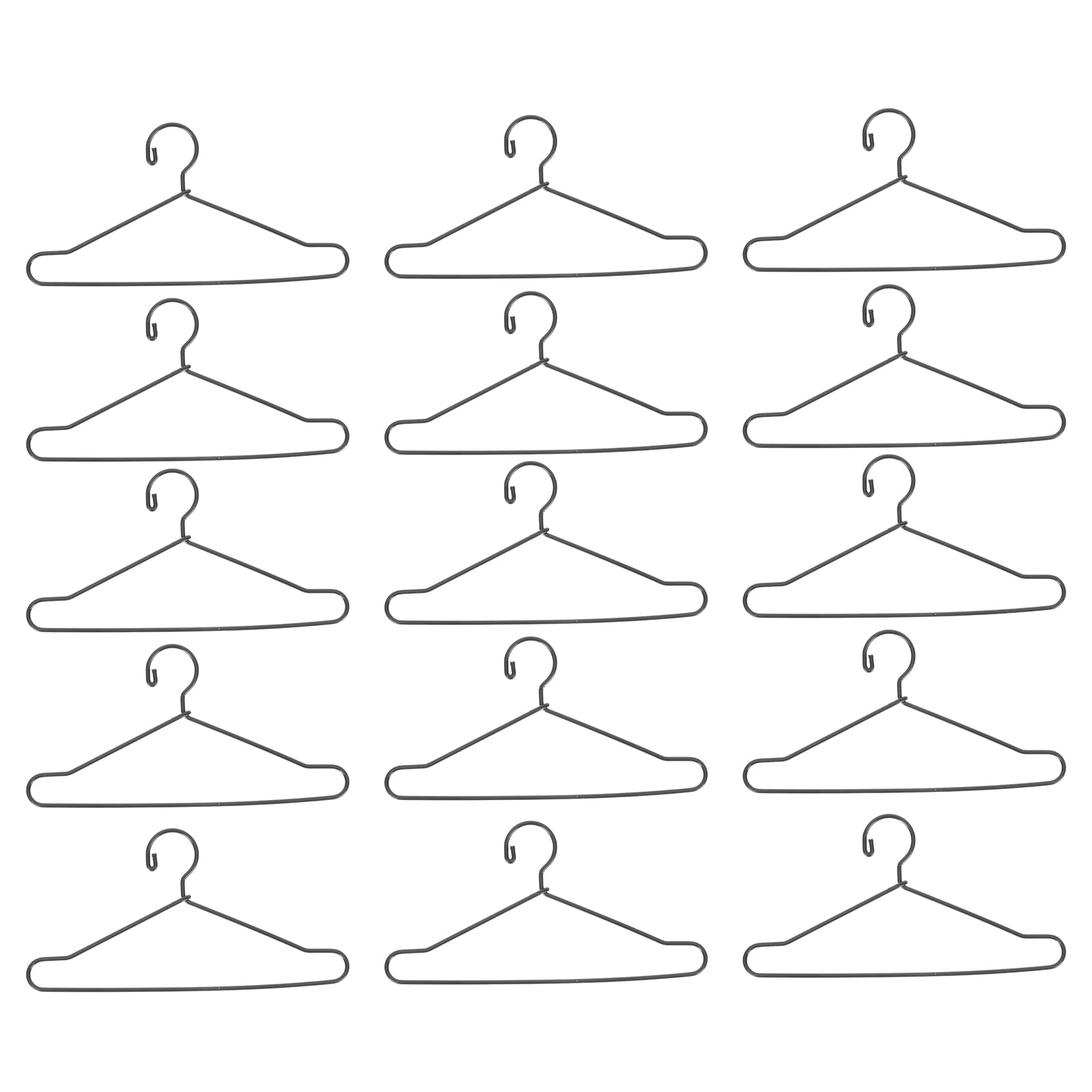 25 Pcs Mini Hanger Wardrobe Dolls Miniature Clothes Hangers - Walmart.com