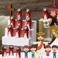 25 Pcs Mini Jesus Dolls Tiny Jesus Figurines Religious Christ Savior ...