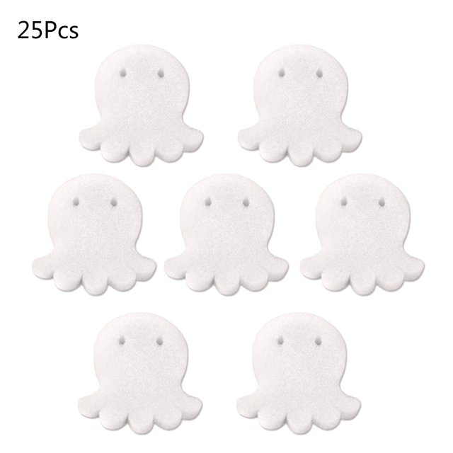 25 Pcs Octopus-shaped Oil Absorbing Sponge Reusable Scum Eliminating ...