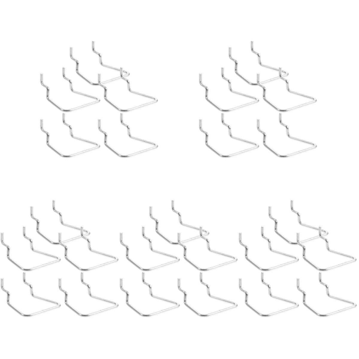 Qiysamall 25 Pcs Pegboard Hook Pegboard Cup Holder Pegboard Accessory ...