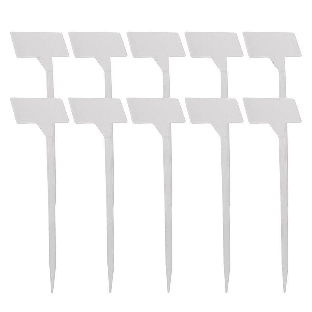 25 Pcs Plant Identification Tags Gardening Label Labels White for ...