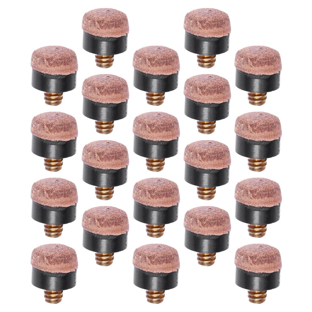 25 Pcs Pool Cue Tip Snooker Cue Pool Cue Pool Stick Tips Replacement ...