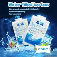 SUNLUG 5 Pcs Reusable Ice Packs for Coolers, Long Lasting Freezer Packs ...