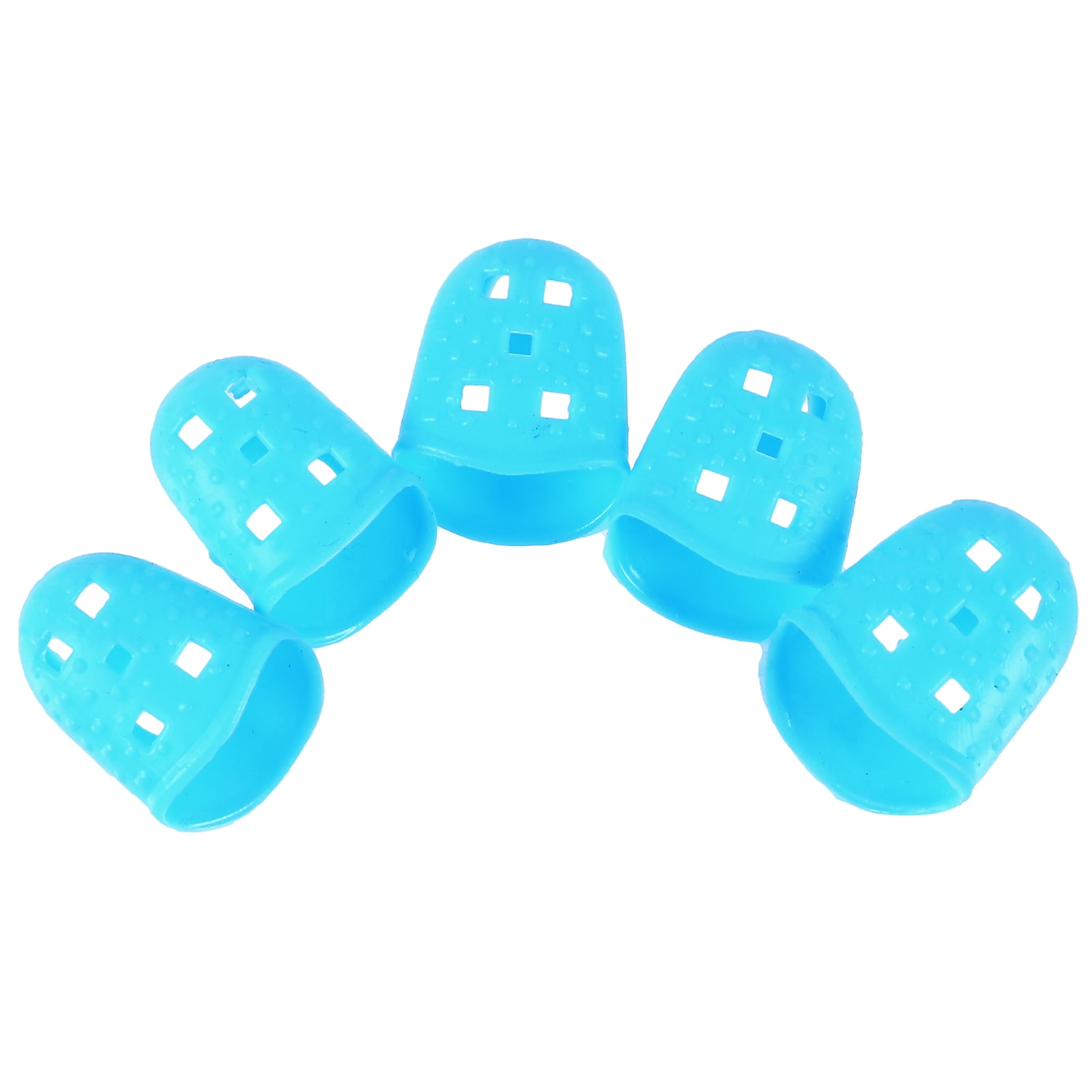 25 Pcs Rubber Finger Protectors Thumb Cots Sleeves for Sewing, Crafting ...