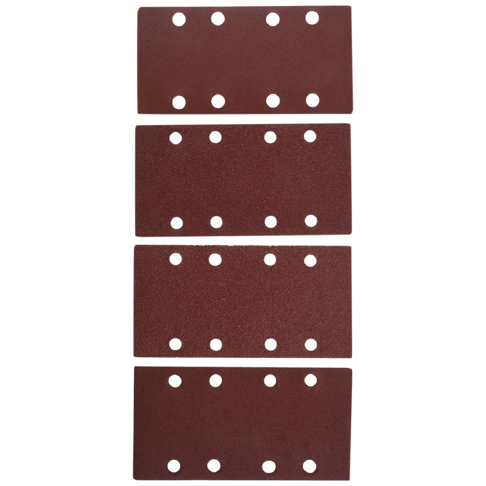 25 Pcs Sanding Pads,Sanding Paper Hook and Loop Sand Sheet 93x185mm ...