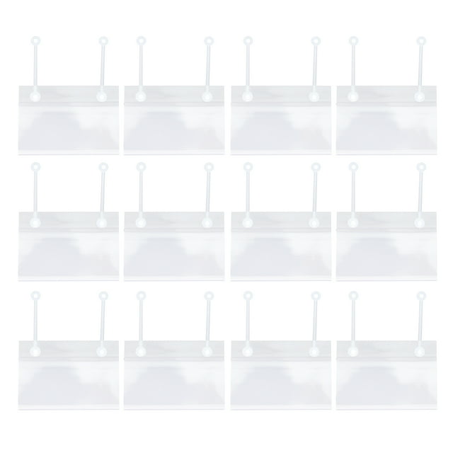 25 Pcs Supermarket Price Display Boards Commodity Transparent - Walmart.com