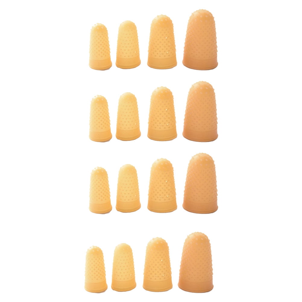 25 Pcs Thumb Cover Counting Finger Gloves Grip Protector Caps - Walmart.com