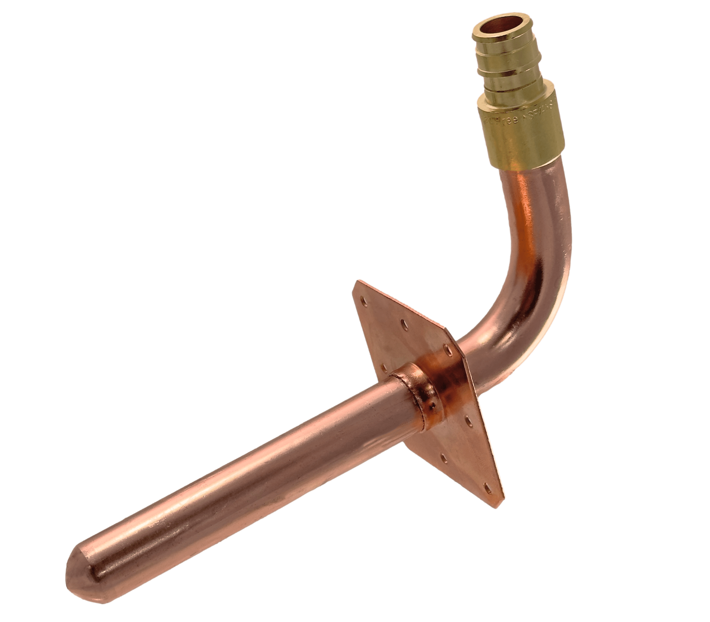 25 Pcs. XFITTING 1/2" Pex-A Stub Out Elbow with Flange, 4" x 6" - Walmart.com