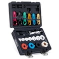 25-Piece Black Master Quick Disconnect Tool Kit, for A/C, Fuel and ...